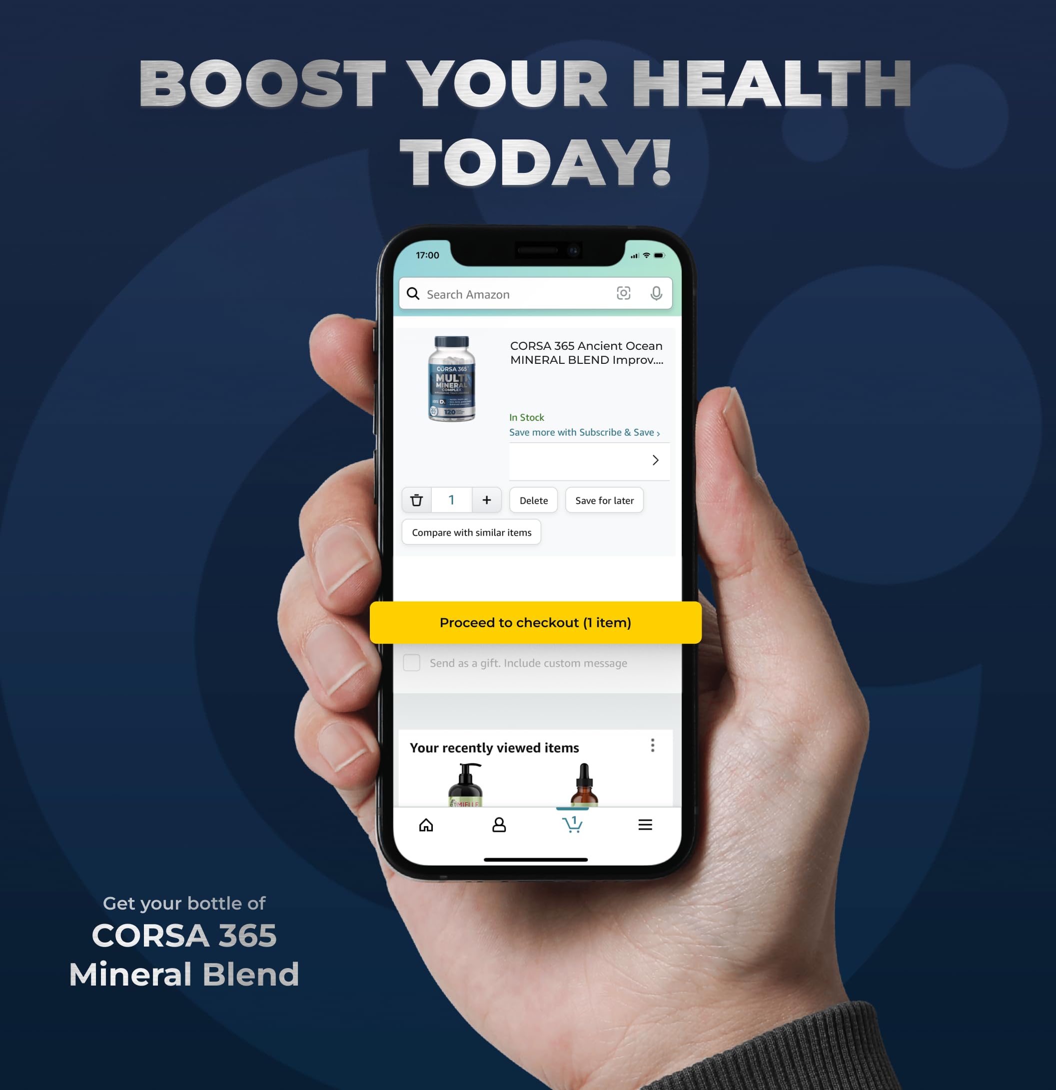 magnesium and trace minerals for wellness
