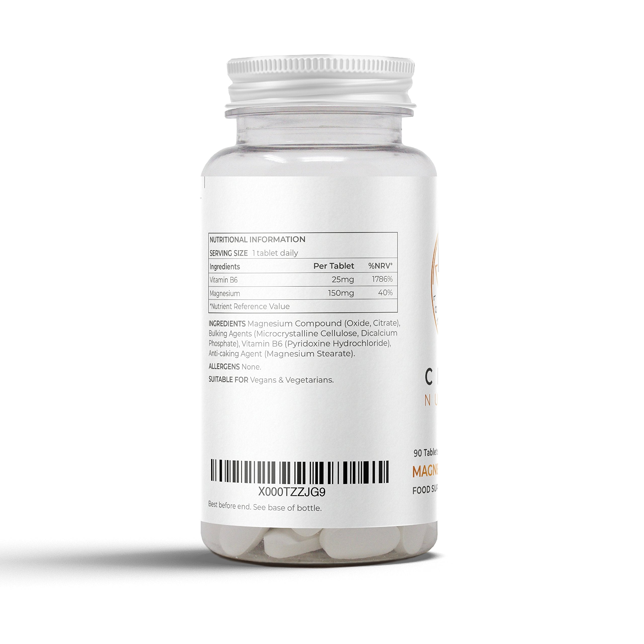 magnesium and vitamin B6 for relaxation