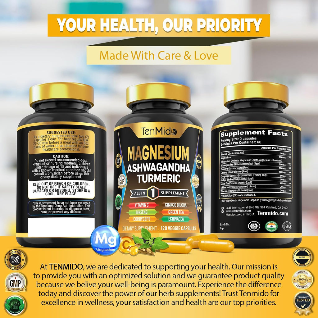 Magnesium and vitamin C for immune support