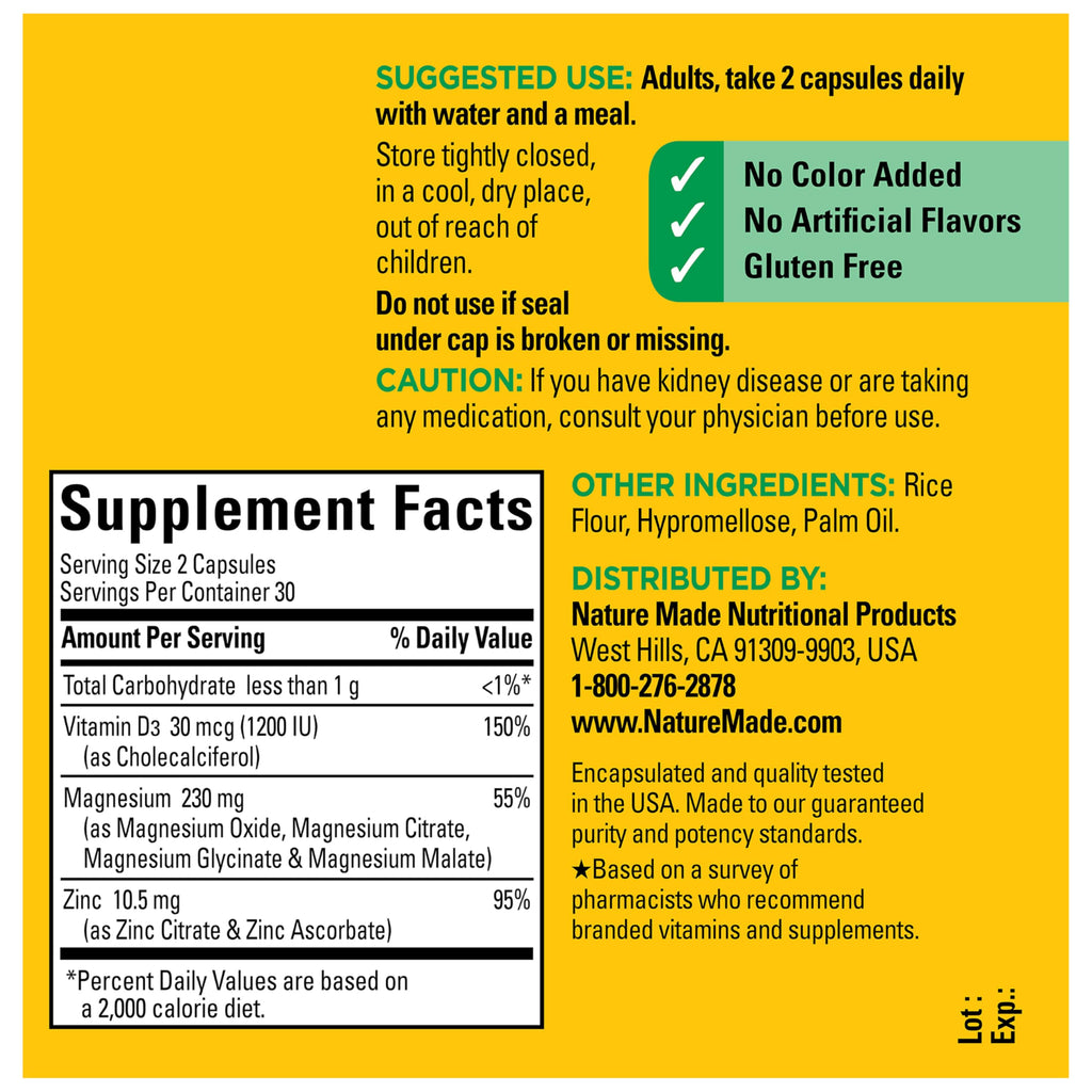 magnesium and zinc for immune support