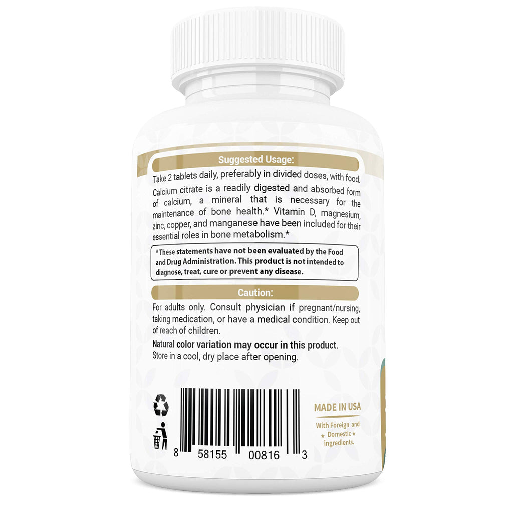 magnesium and zinc for optimal absorption
