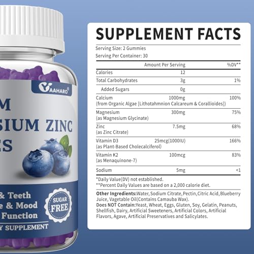 magnesium and zinc for strong bones