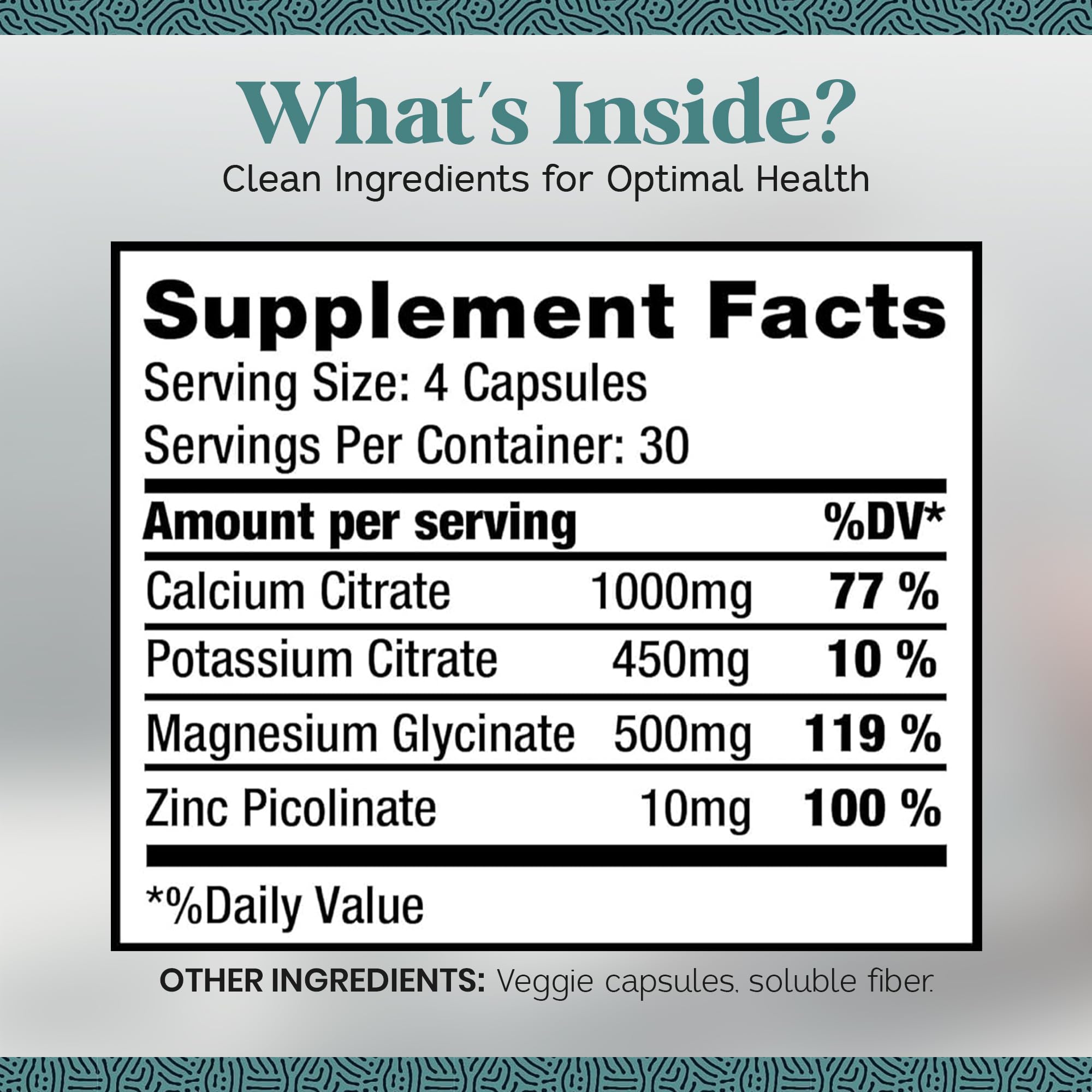 magnesium and zinc for vitality