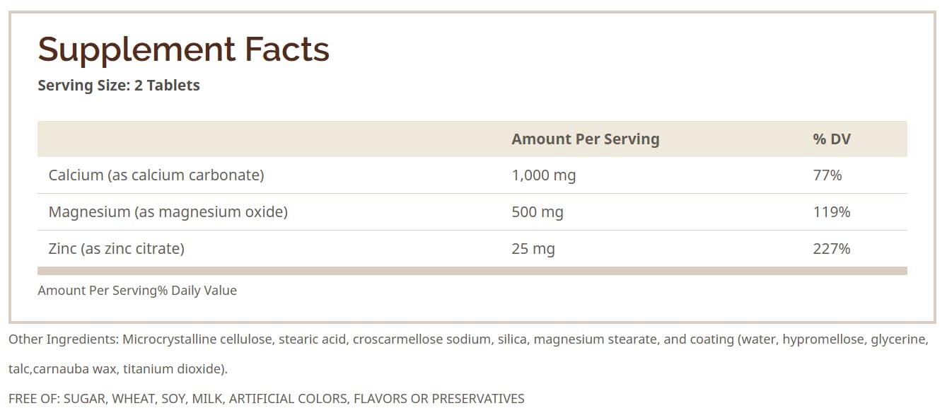 Magnesium and zinc immune support