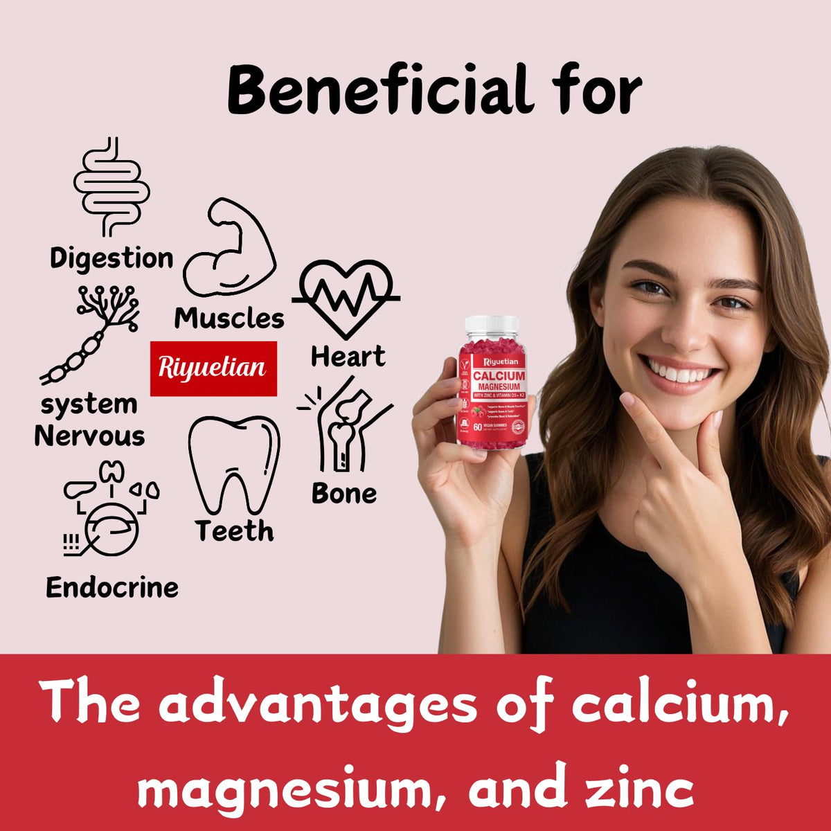 magnesium and zinc supplement gummies