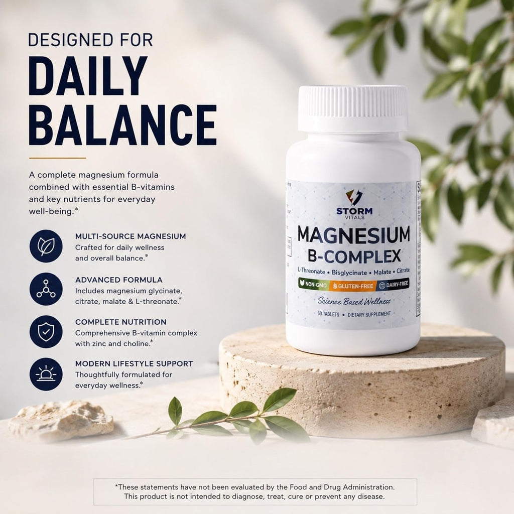 Magnesium B-Complex for better sleep