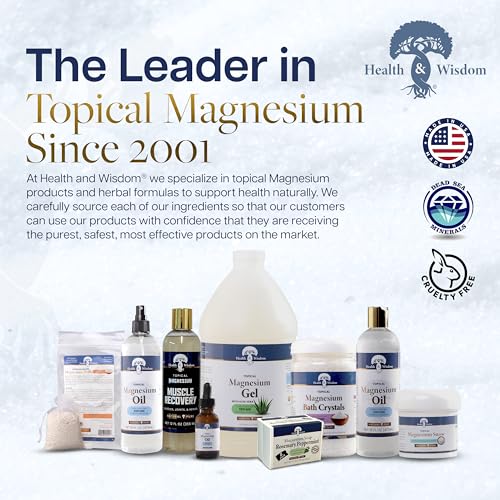 magnesium bath crystals for self-care