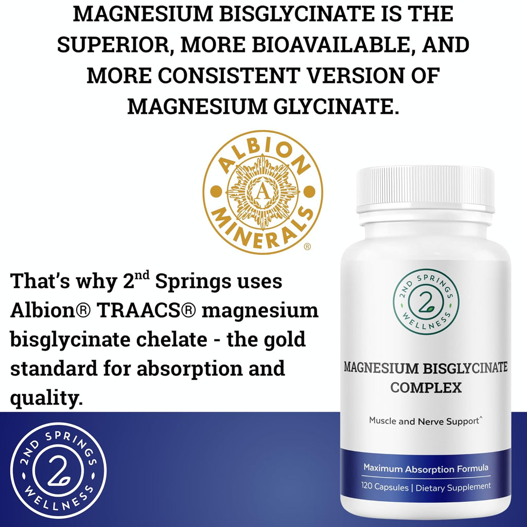 Magnesium Bisglycinate complex for energy