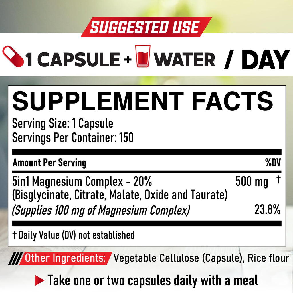 magnesium bisglycinate for better sleep
