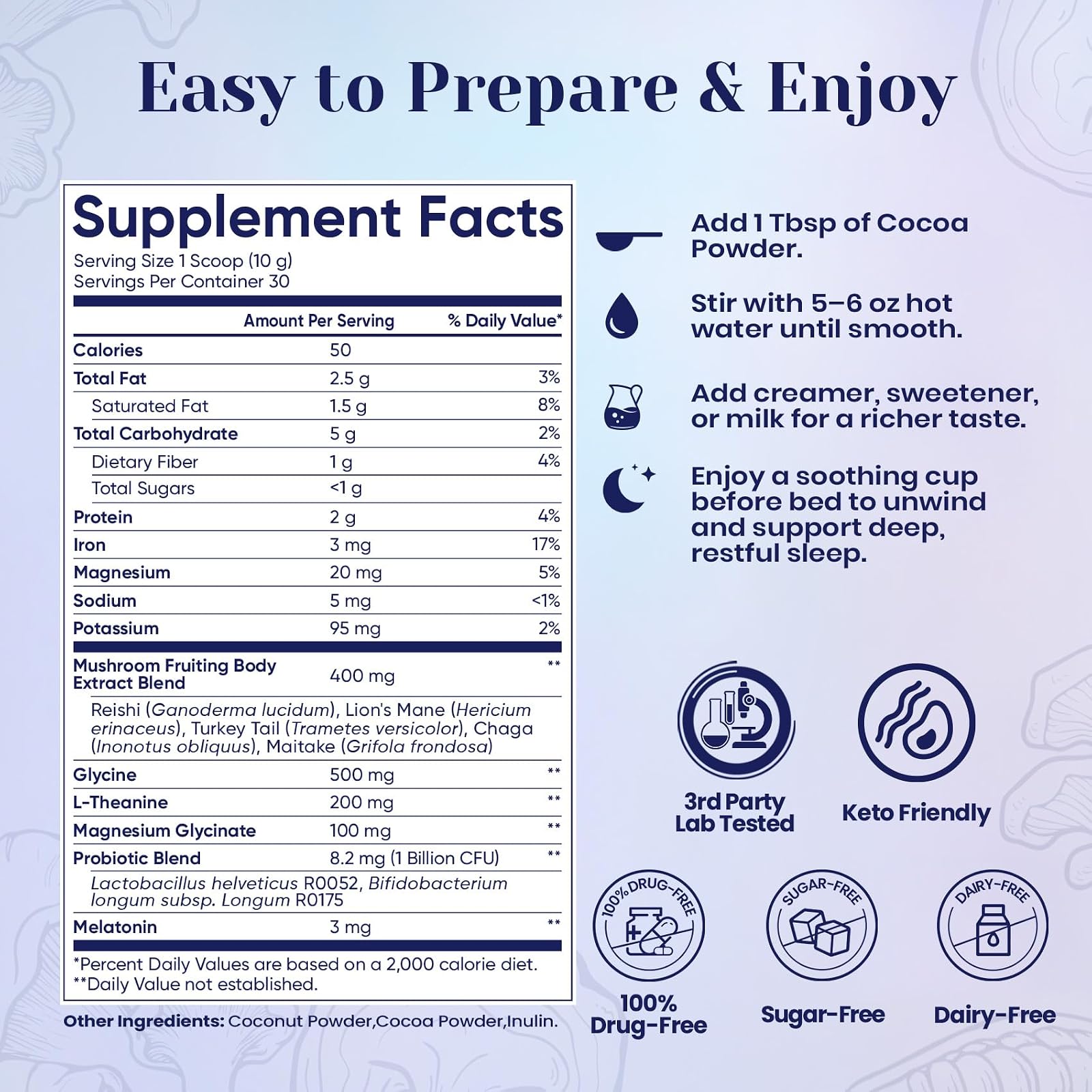 magnesium bisglycinate for calming nights