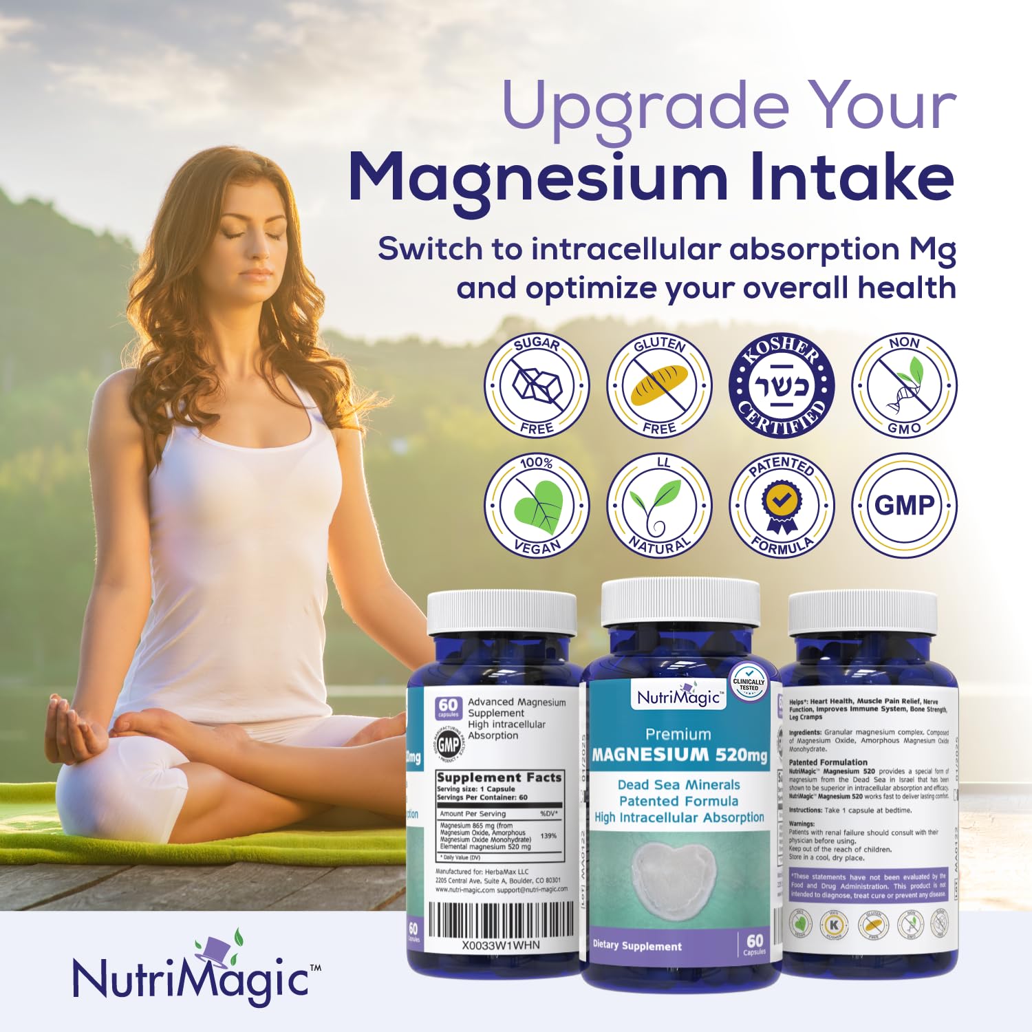 Magnesium bisglycinate for daily wellness