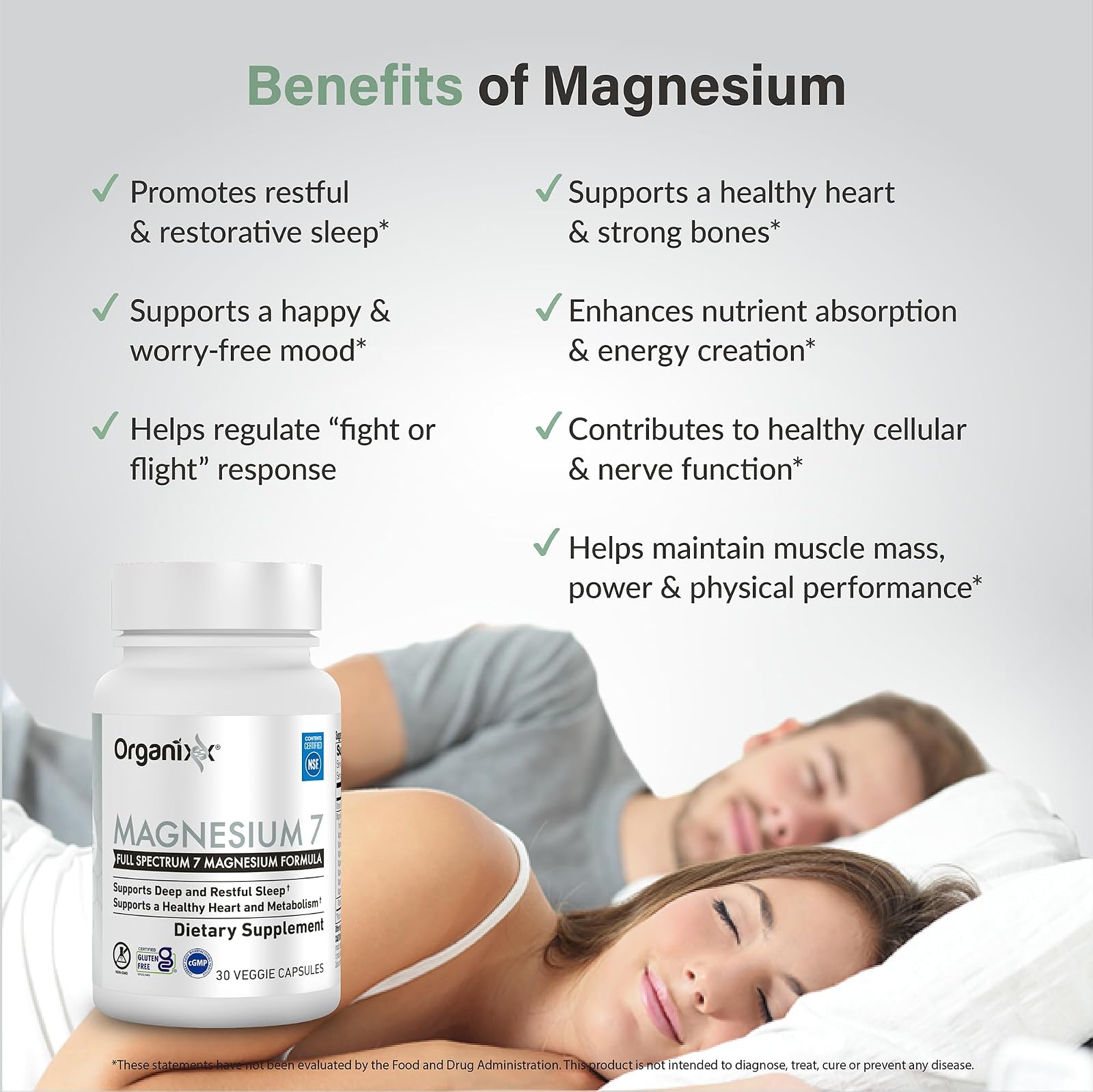 Magnesium bisglycinate for daily wellness