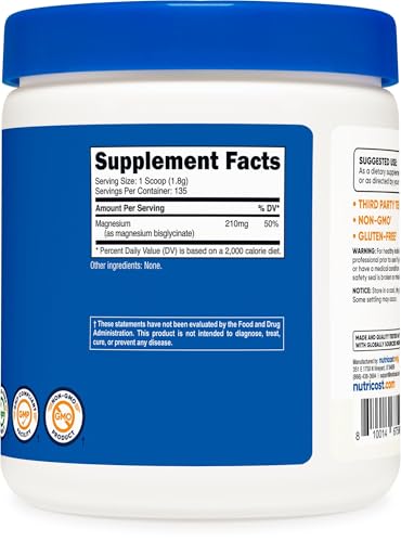magnesium bisglycinate for digestive comfort