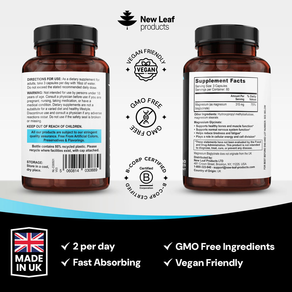 magnesium bisglycinate for digestive comfort