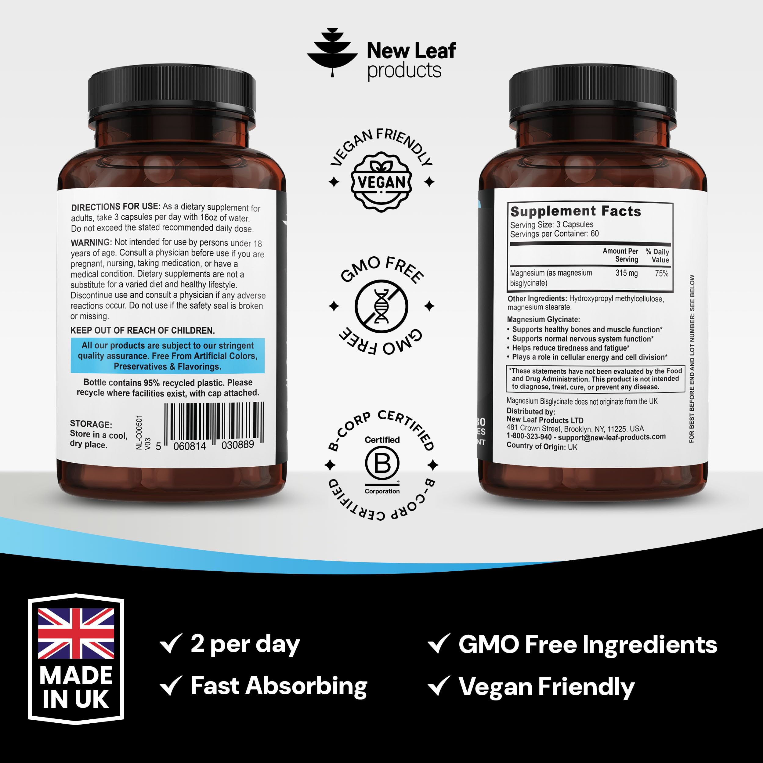 magnesium bisglycinate for digestive comfort