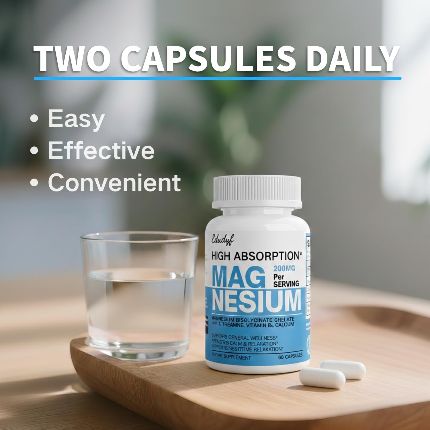 Magnesium bisglycinate for digestive health