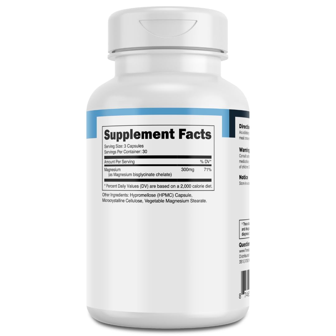 Magnesium bisglycinate for energy support