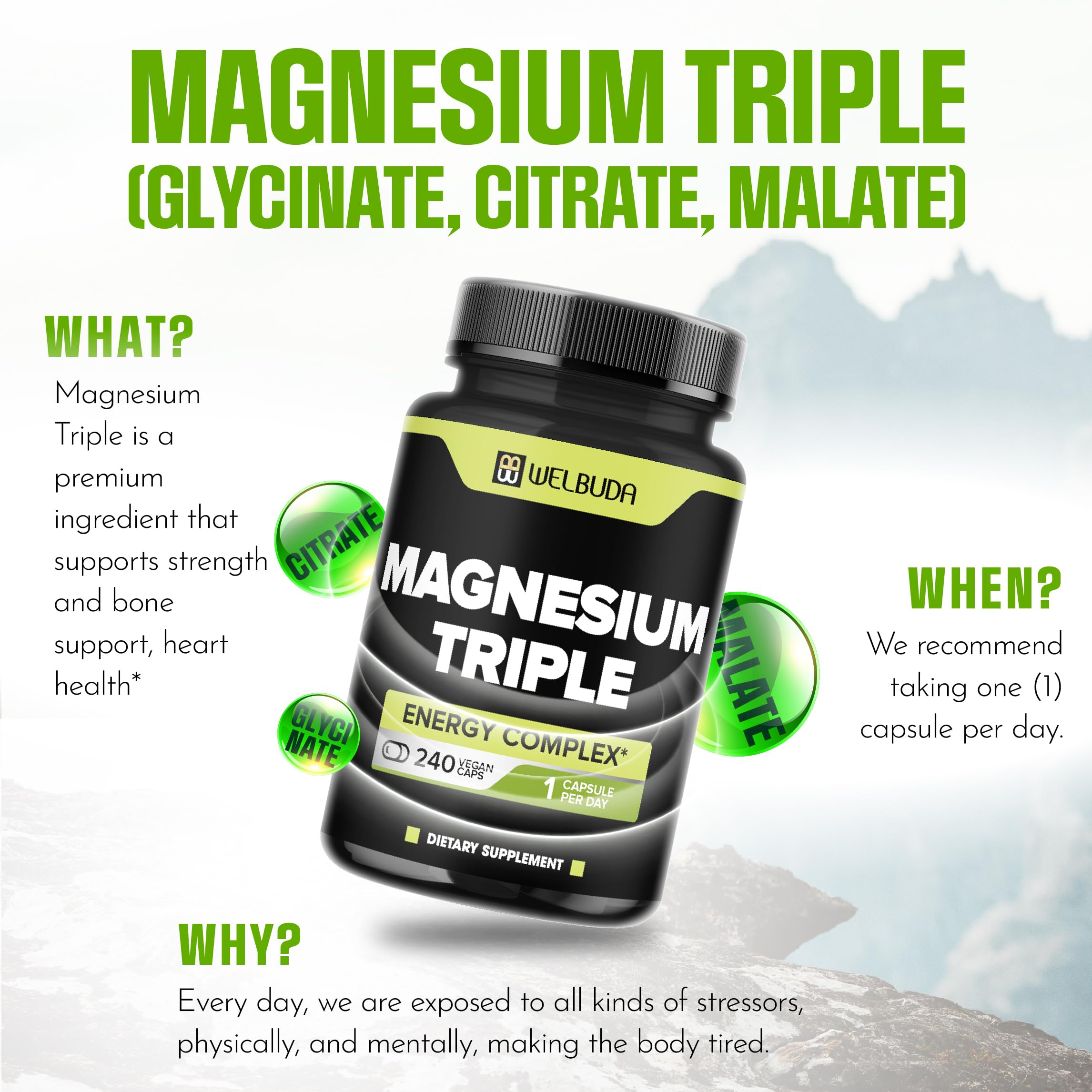 magnesium bisglycinate for enhanced absorption