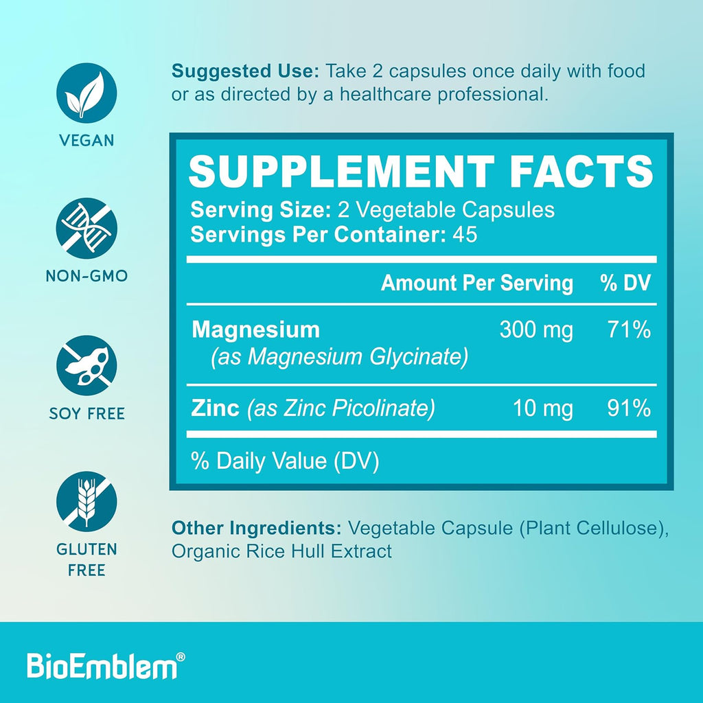 magnesium bisglycinate for enhanced absorption