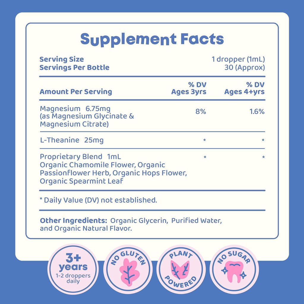 Magnesium bisglycinate for growing kids