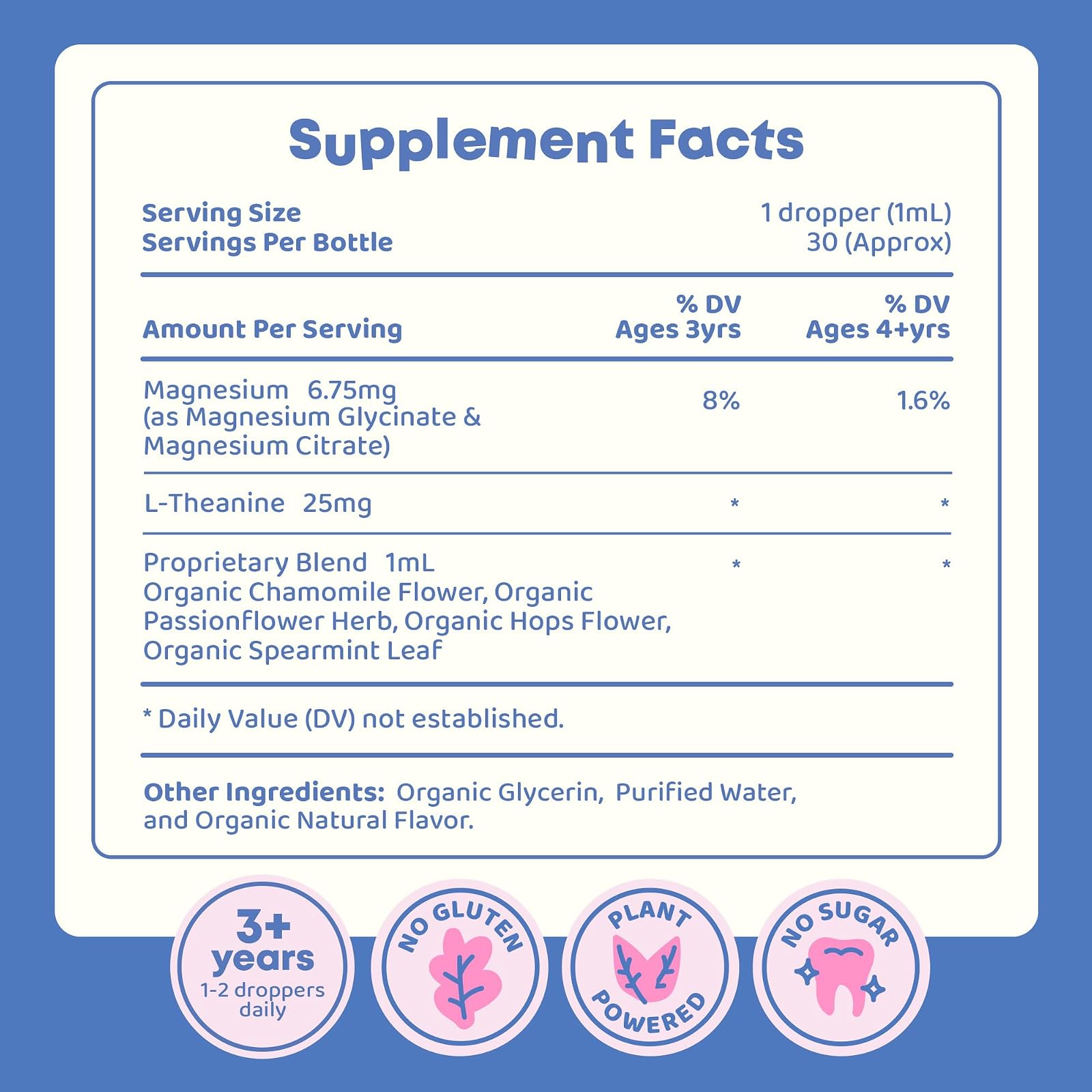 Magnesium bisglycinate for growing kids