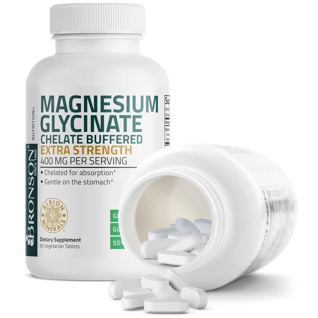 Magnesium bisglycinate for improved absorption