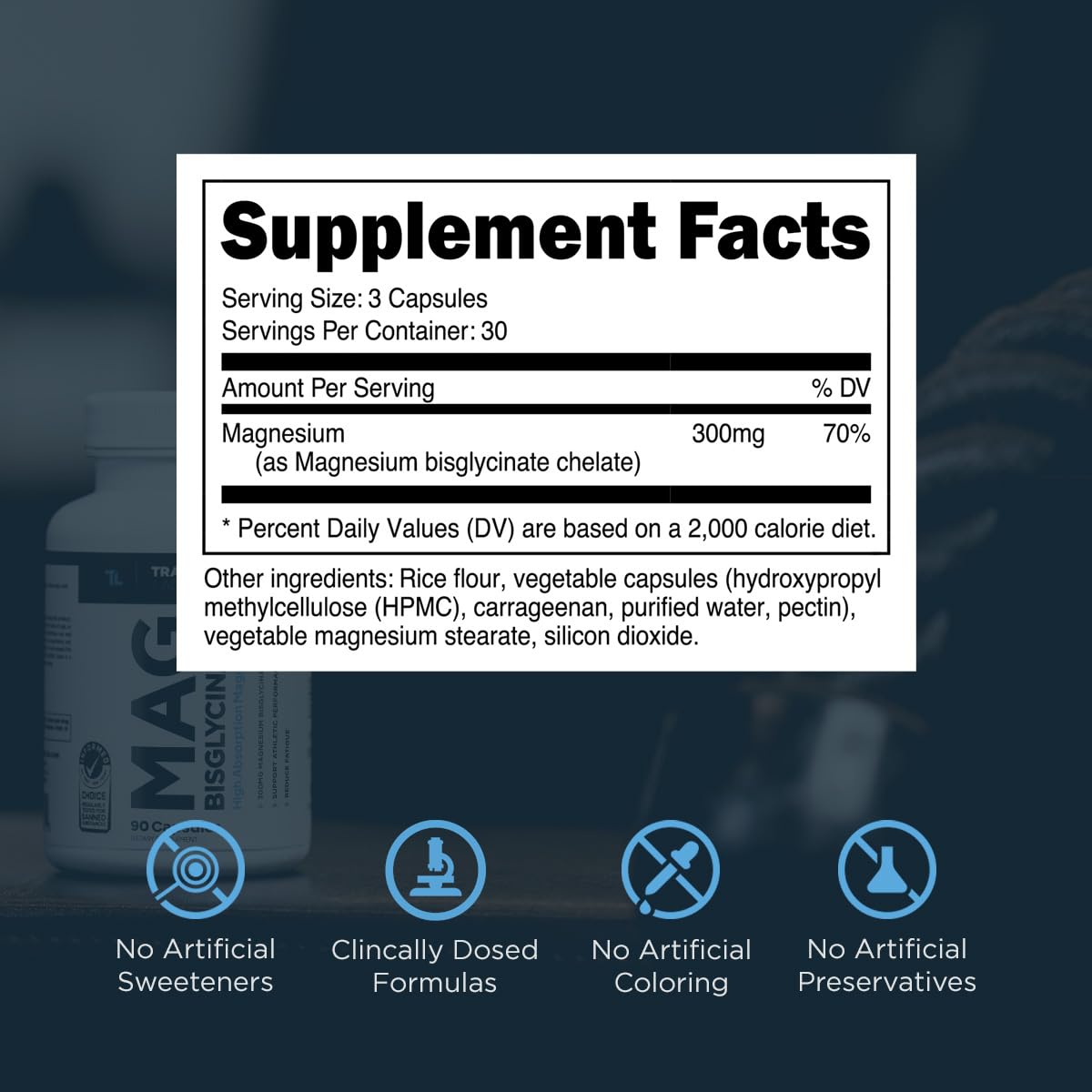 Magnesium bisglycinate for improved performance