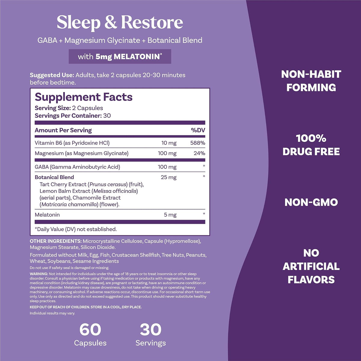 magnesium bisglycinate for improved sleep quality