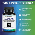 magnesium bisglycinate for muscle health