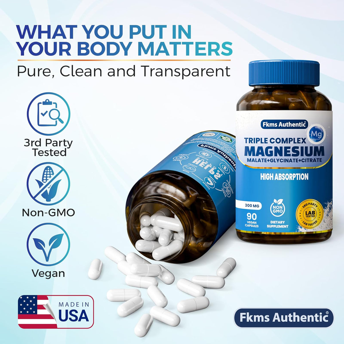 Magnesium bisglycinate for muscle recovery