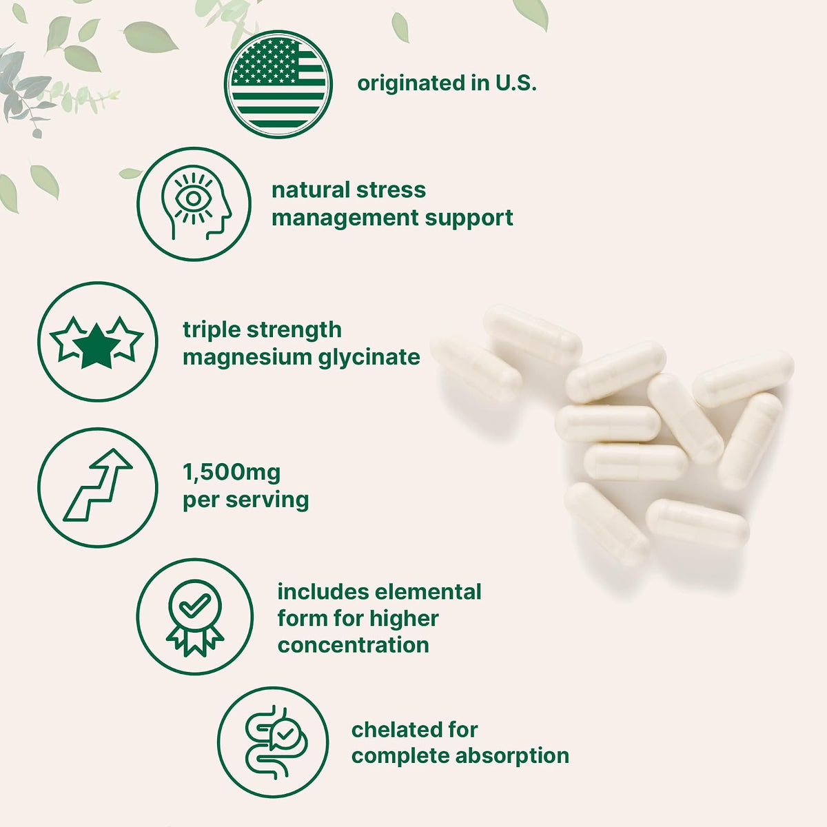 magnesium bisglycinate for muscle relaxation
