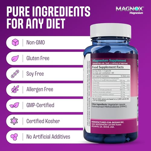 magnesium bisglycinate for muscle relaxation