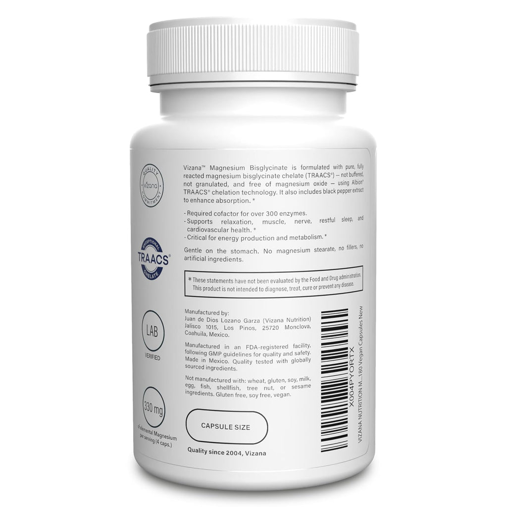 magnesium bisglycinate for muscle relaxation