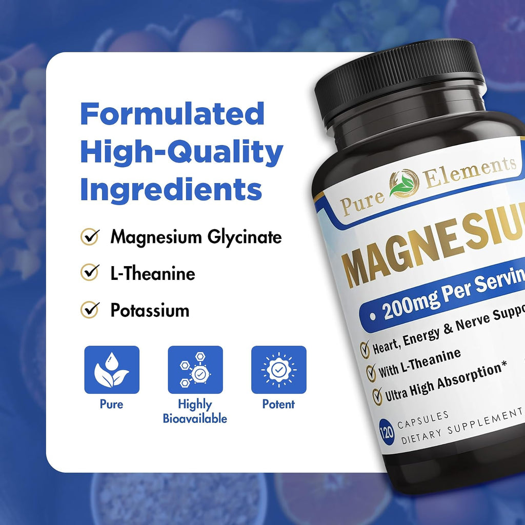 Magnesium bisglycinate for muscle relaxation