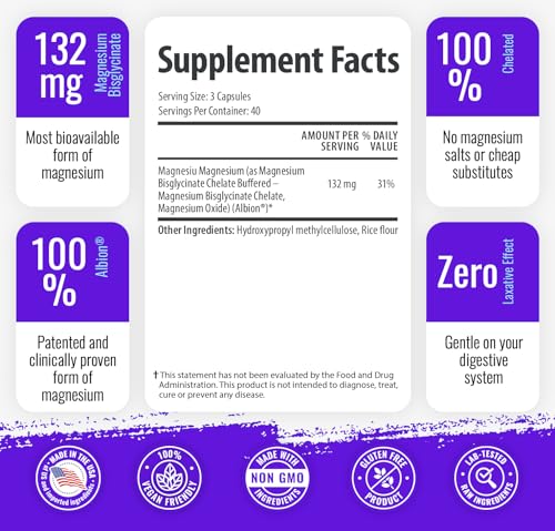 magnesium bisglycinate for muscle support