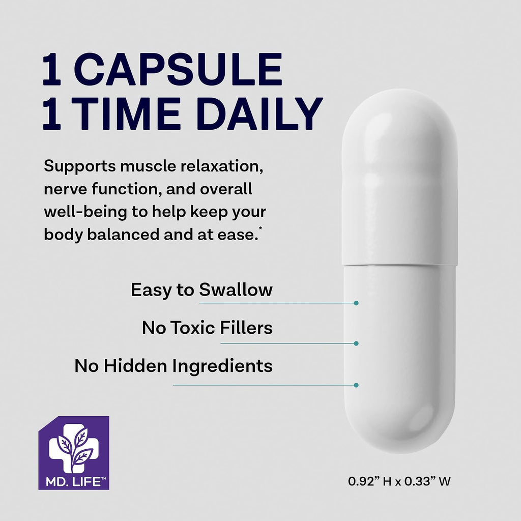 Magnesium Bisglycinate for muscle support