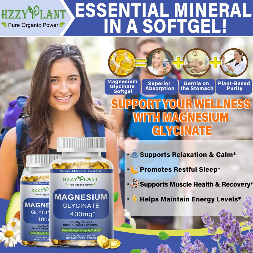Magnesium bisglycinate for muscle support