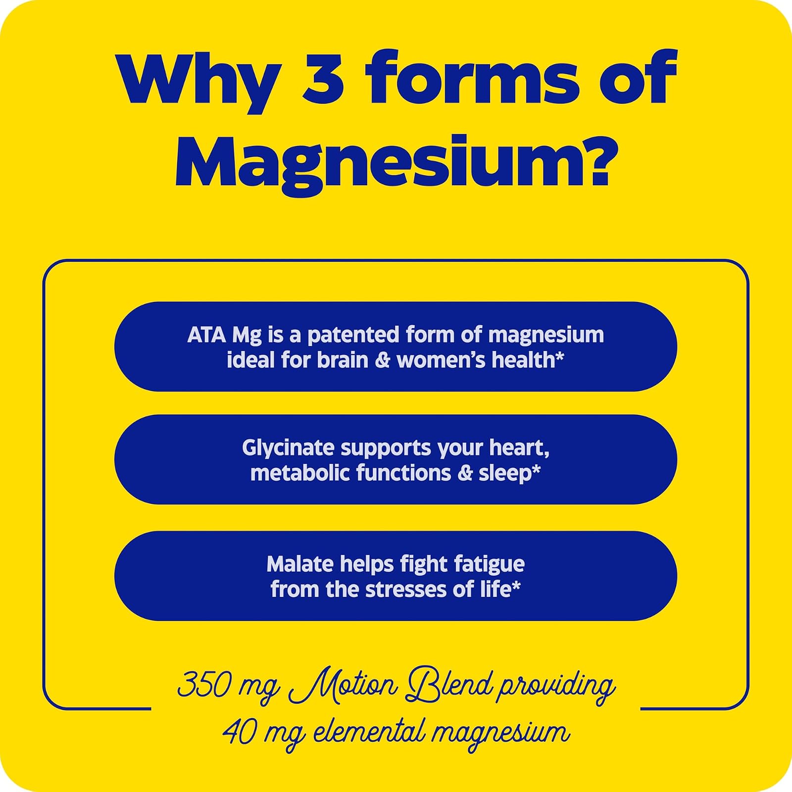 Magnesium bisglycinate for muscle support