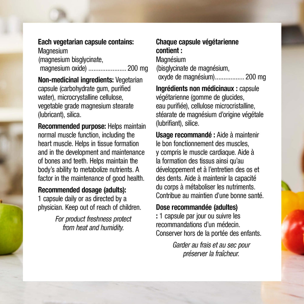 magnesium bisglycinate for muscle support