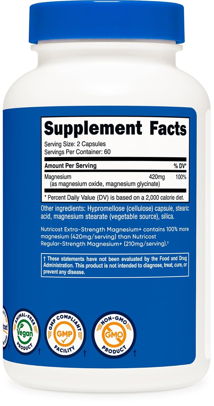 Magnesium bisglycinate for optimal absorption