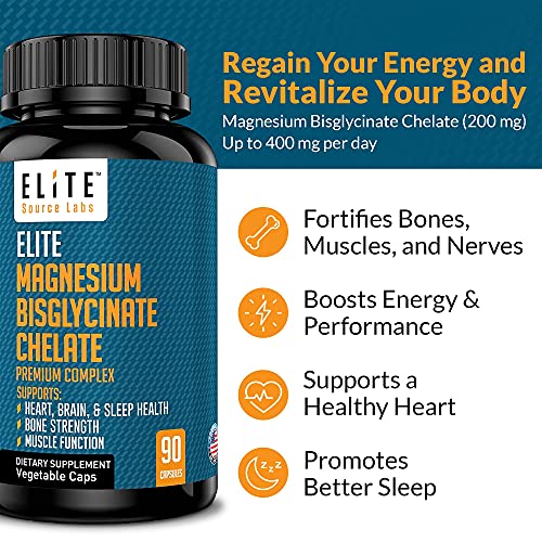 Magnesium bisglycinate for optimal muscle function