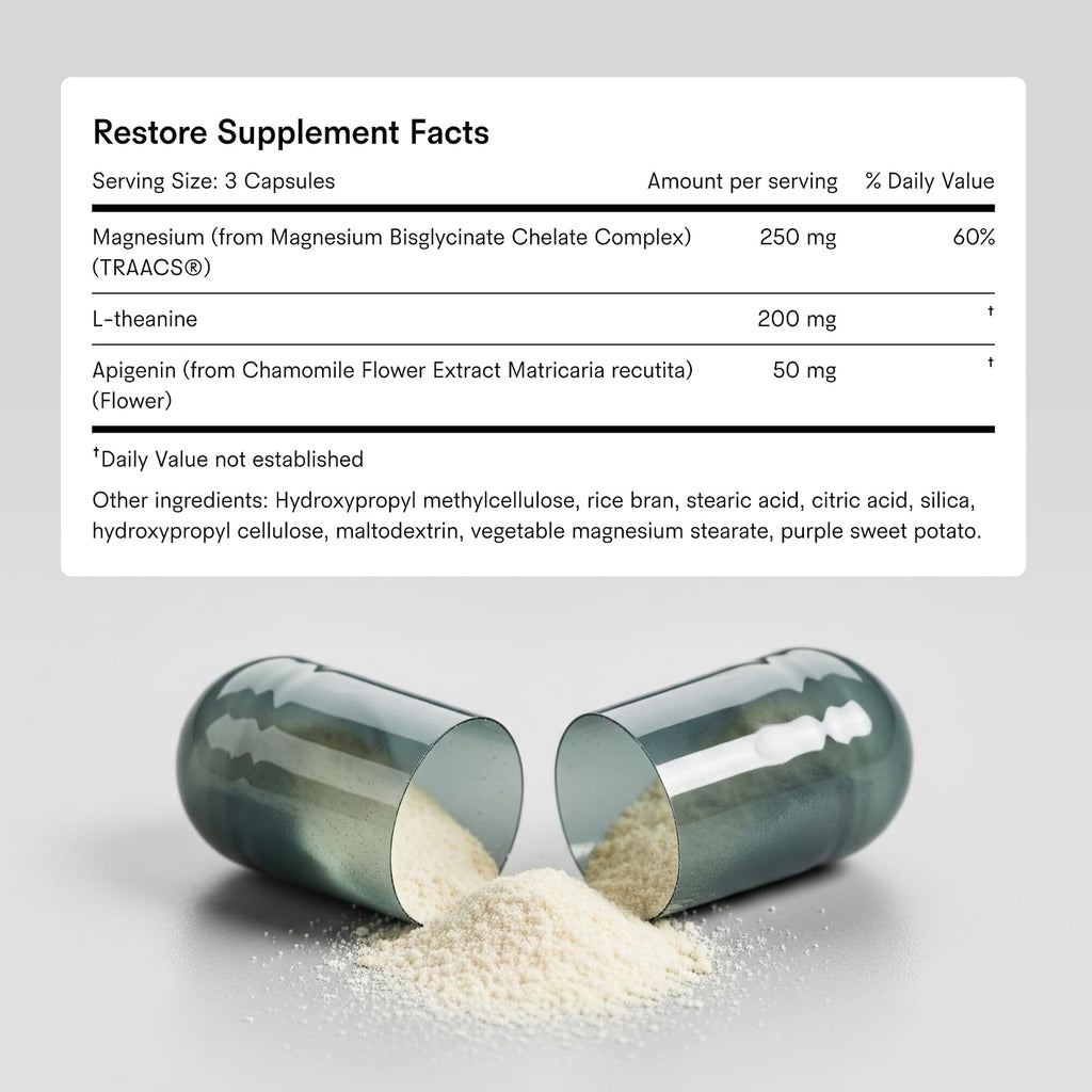 Magnesium bisglycinate for relaxation