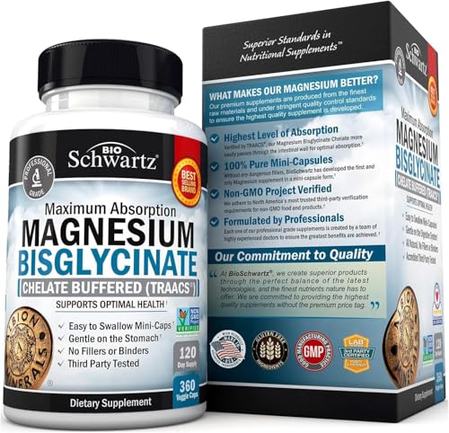 magnesium bisglycinate for stress relief