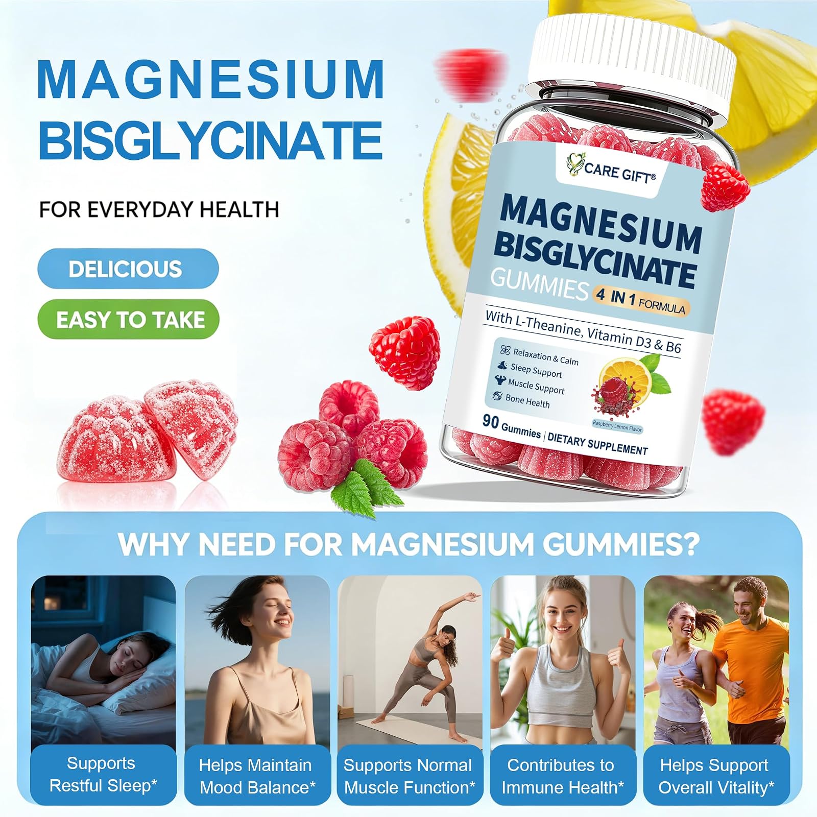 Magnesium Bisglycinate for stress relief