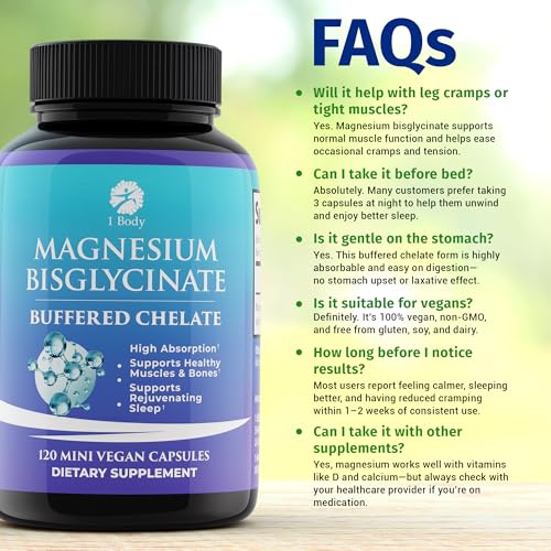 magnesium bisglycinate for stress relief