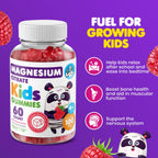 Magnesium bisglycinate gummies for muscle health