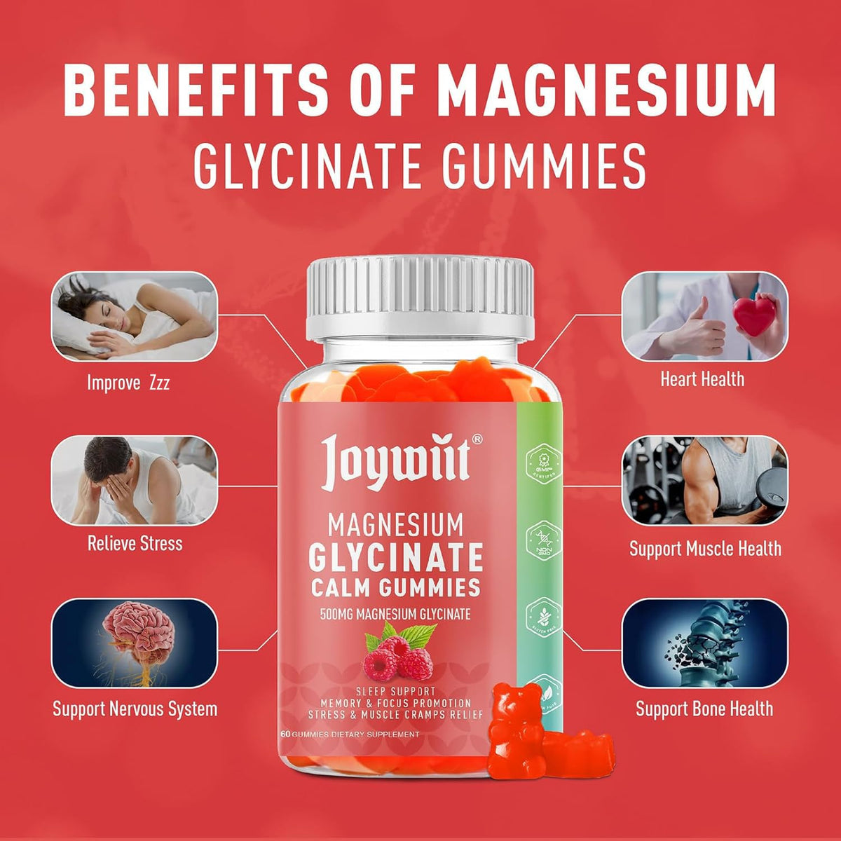 magnesium bisglycinate gummies for muscle recovery
