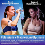 Magnesium bisglycinate gummies for muscle support