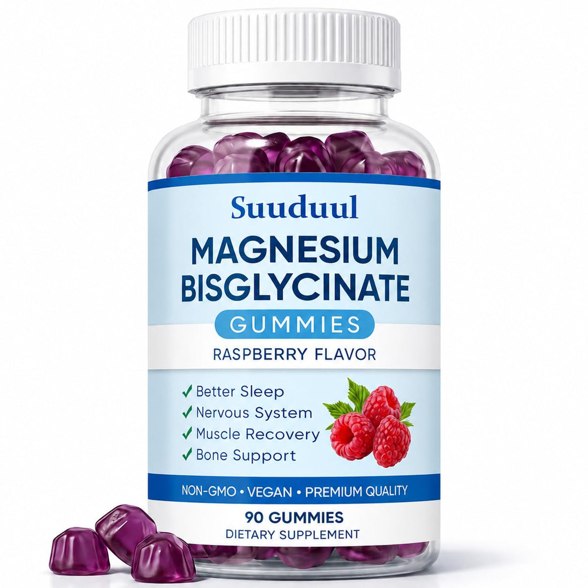 Magnesium Bisglycinate gummies for relaxation