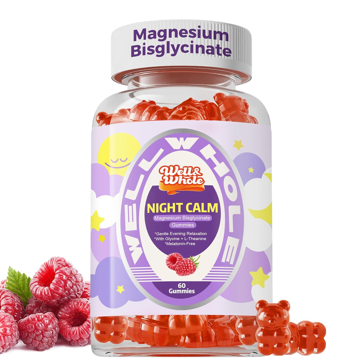 Magnesium Bisglycinate gummies for relaxation